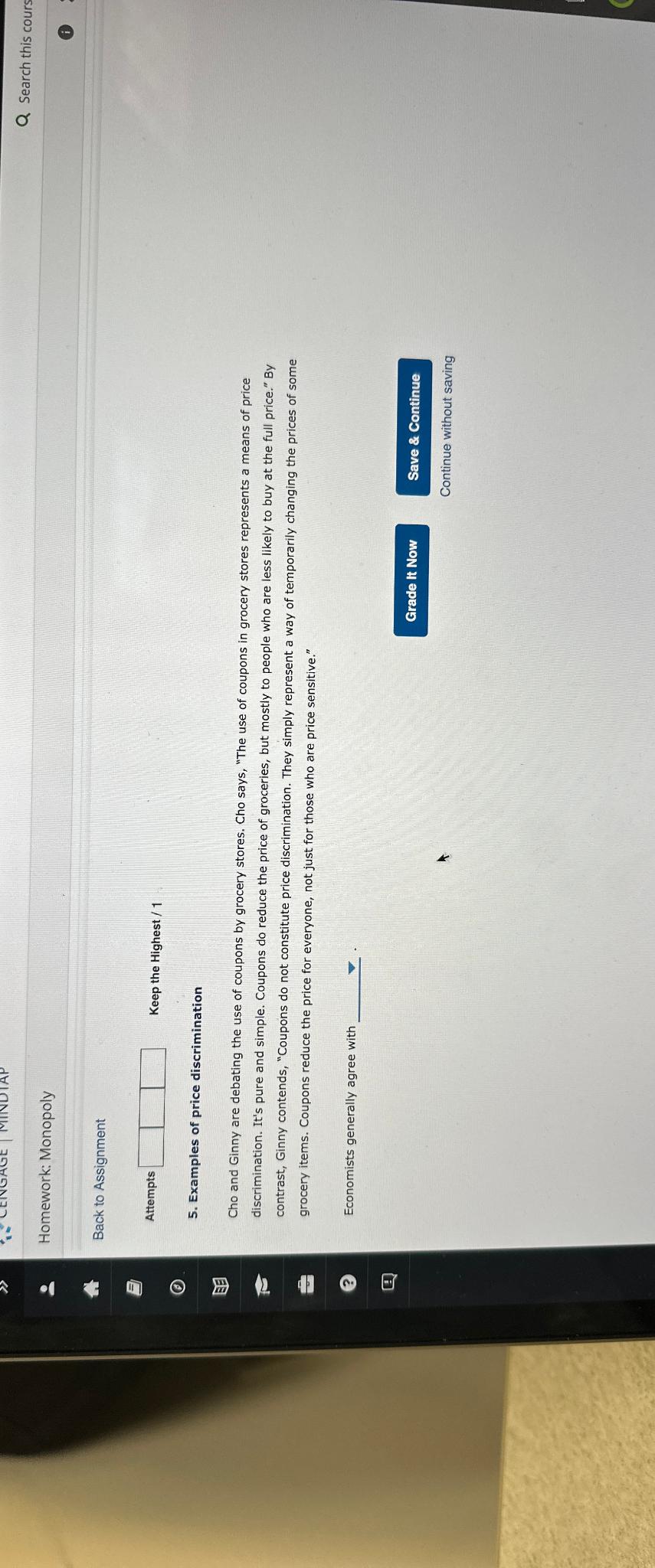 Solved Back to AssignmentAttempts Keep the Highest ?15. | Chegg.com