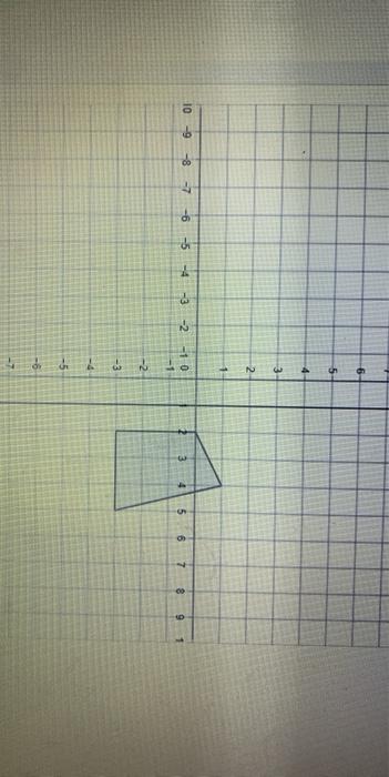 Solved Perform a glide reflection on the polygon below. | Chegg.com