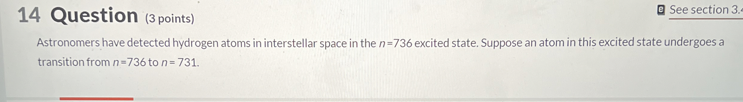 Solved 14 ﻿question 3 ﻿points E See Section 3 Astronomers