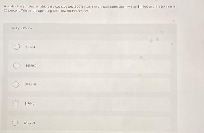 Solved A project is expected to generate annual revenues of | Chegg.com
