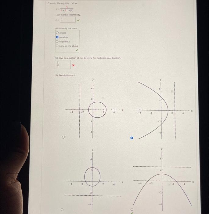 Solved Comulder the equation below. r=2+2cos(θ)3 (a) Find | Chegg.com