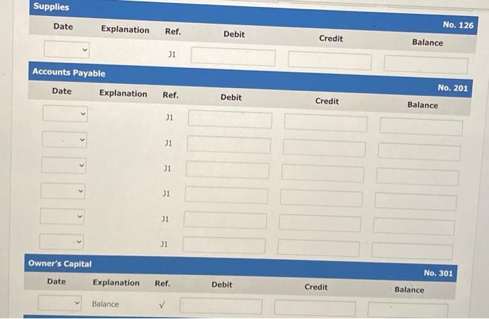 Solved Enter the beginning cash and capital balances and | Chegg.com