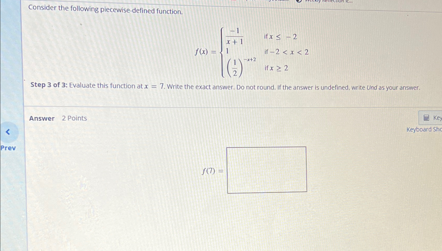Solved Consider the following piecewise-defined | Chegg.com
