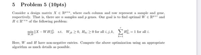 Solved 5 Problem 5 (10pts) Consider a design matrix X∈Rp×n, | Chegg.com Solved 5 Problem 5 (10pts) Consider a design matrix X∈Rp×n, | Chegg.com