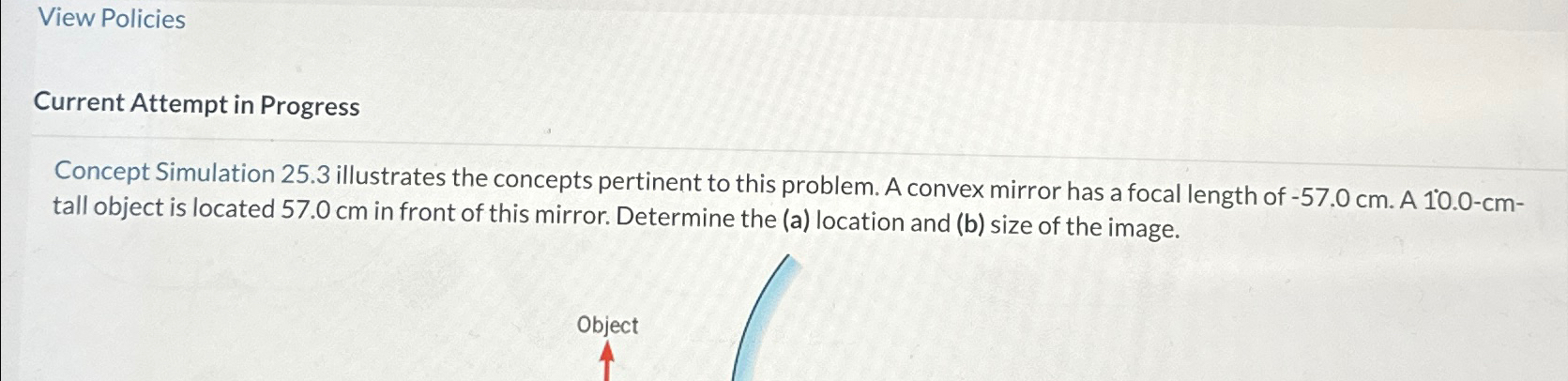 Solved View PoliciesCurrent Attempt in ProgressConcept | Chegg.com