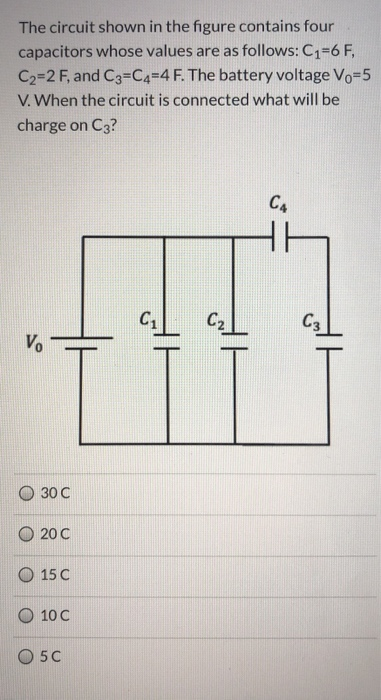 Solved The circuit shown in the figure contains four | Chegg.com