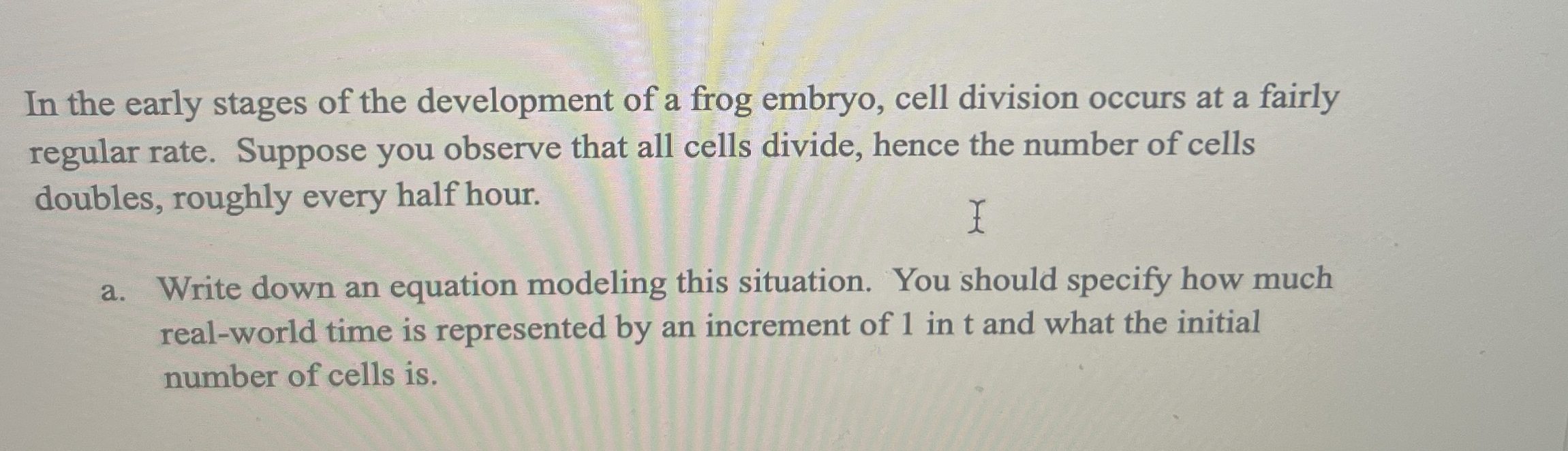 Solved In the early stages of the development of a frog | Chegg.com
