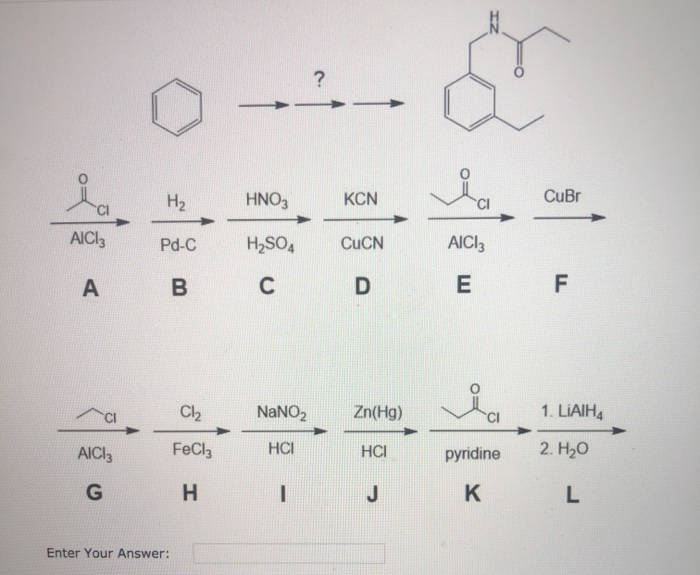 Solved Complete the following synthesis by selecting from | Chegg.com