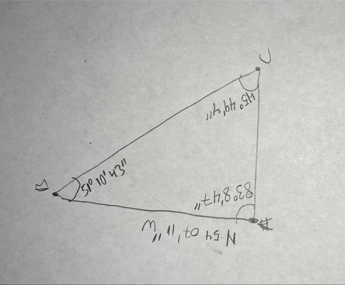 Solved 1)compute the angular error and adjust the angles 2) | Chegg.com