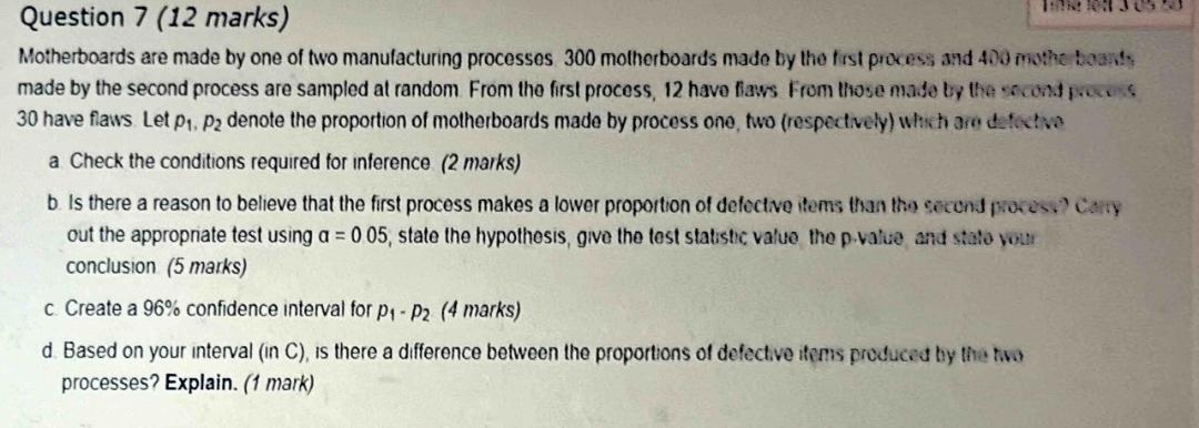 Solved Question 7 (12 ﻿marks)Motherboards are made by one of | Chegg.com