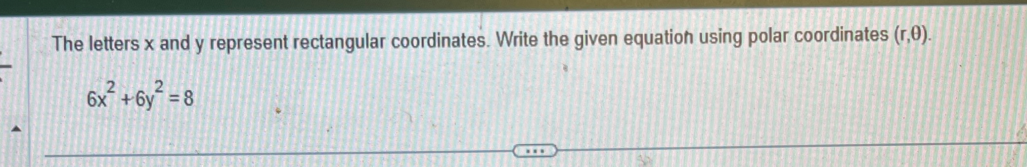 Solved The letters x ﻿and y ﻿represent rectangular | Chegg.com