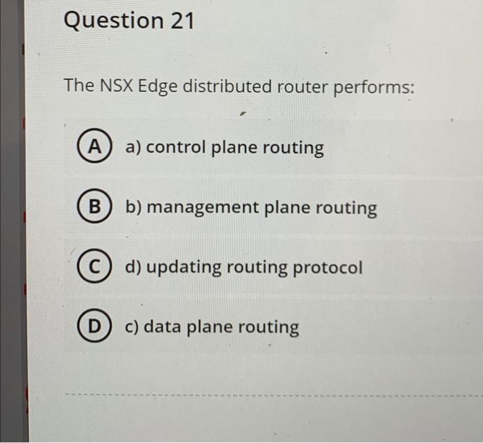 Solved The remote NSX L2 extension gateway can be: c) both | Chegg.com