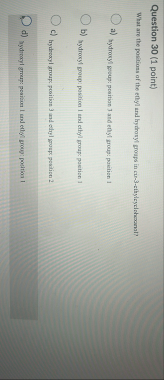 Solved Question 30 (1 ﻿point)What are the positions of the | Chegg.com