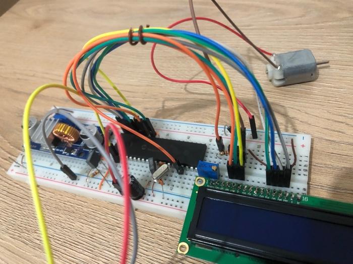 Solved This is a DC motor speed control by potentiometer and | Chegg.com