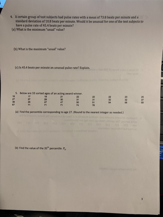 Solved Chapter 3 Statistics for Describing, Exploring and | Chegg.com