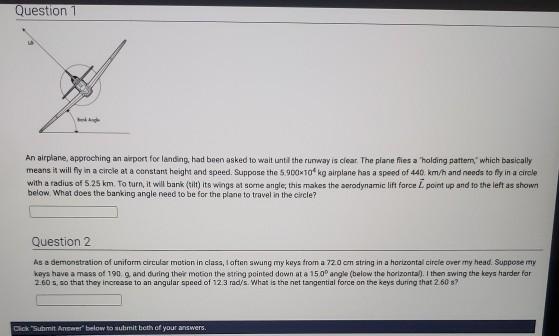 Solved Question 1 An airplane approching an airport for | Chegg.com Solved Question 1 An airplane approching an airport for | Chegg.com