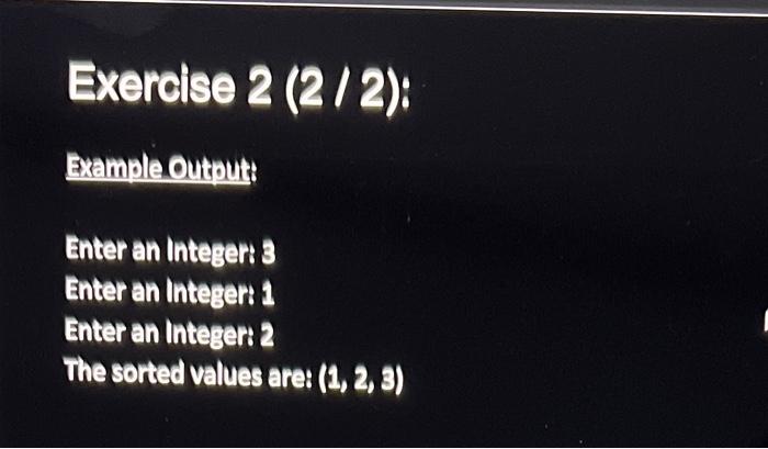 Solved Exercise 2 (1/2): Write a function which takes in | Chegg.com Solved Exercise 2 (1/2): Write a function which takes in | Chegg.com