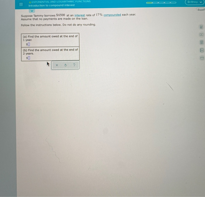 Solved EXPONENTIAL AND LOGARITHMIC FUNCTIONS Introduction to | Chegg.com