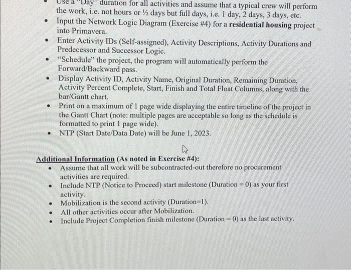 Solved the work, i.e. not hours or 1/2 days but full days, | Chegg.com