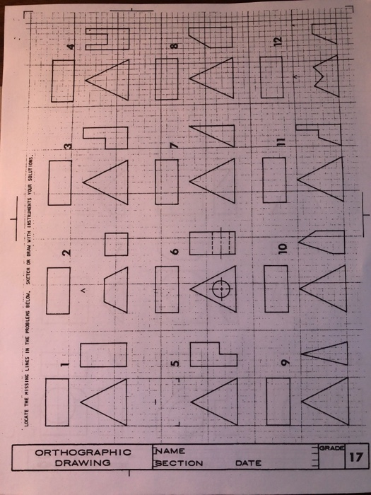Solved LOCATE THE MISSING LINES IN THE PROBLEMS BELOW, | Chegg.com