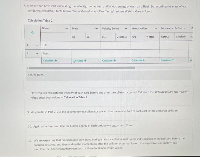 ∨ Part 3. Hoop Spring Collisions (Elastic) Next, | Chegg.com