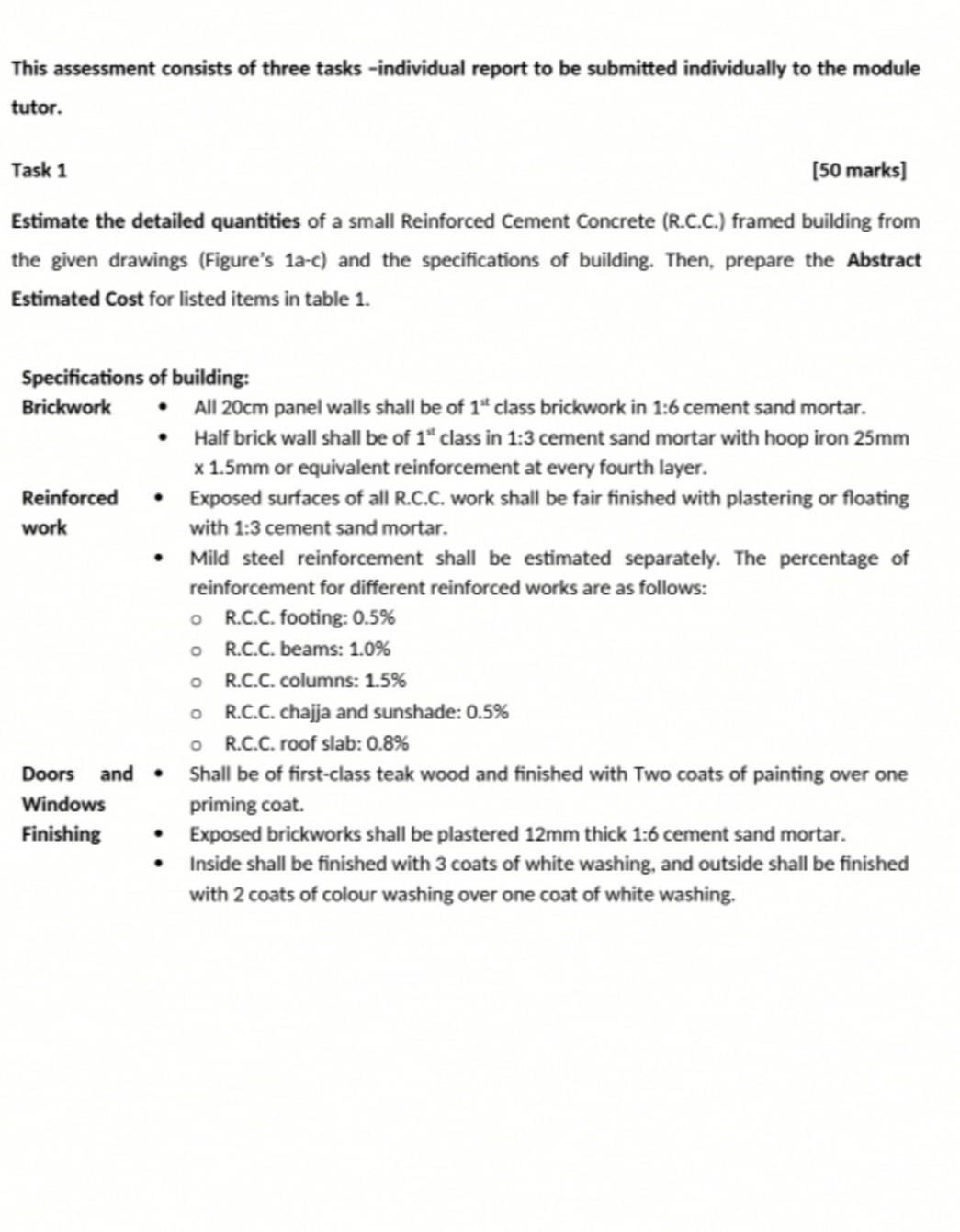 Solved This assessment consists of three tasks -individual | Chegg.com