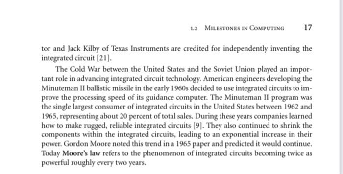 write a scenerio related to the component of | Chegg.com