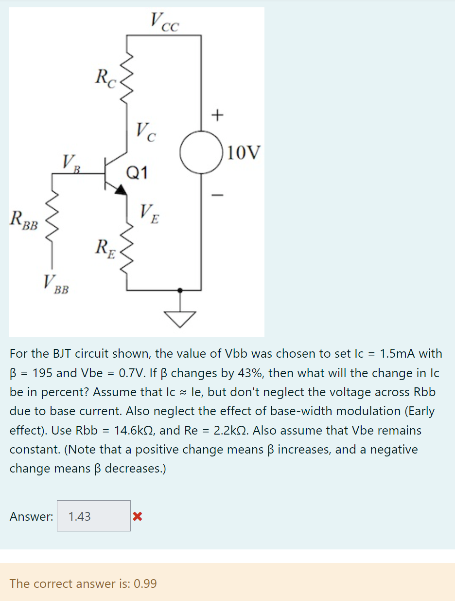 Solved PLEASE SHOW ME HOW CAN THE CORRECT ANSWER BE 0.99For | Chegg.com