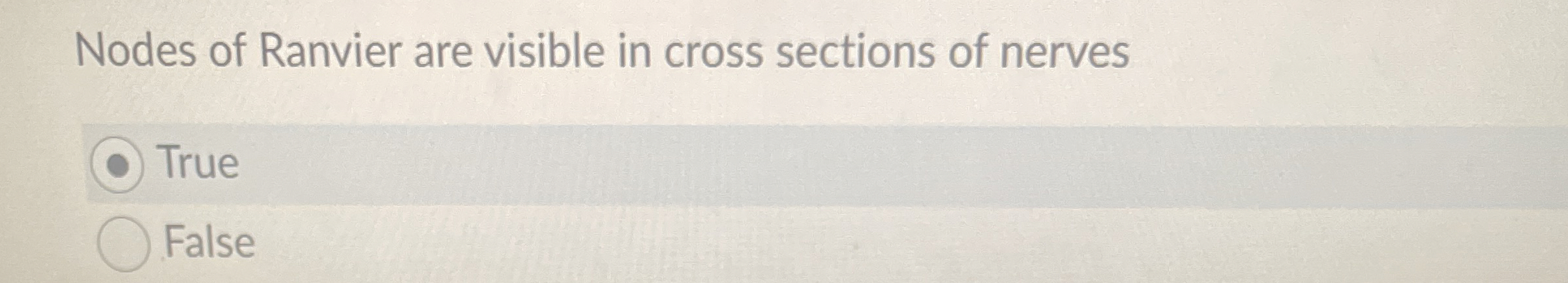 Solved Nodes of Ranvier are visible in cross sections of | Chegg.com