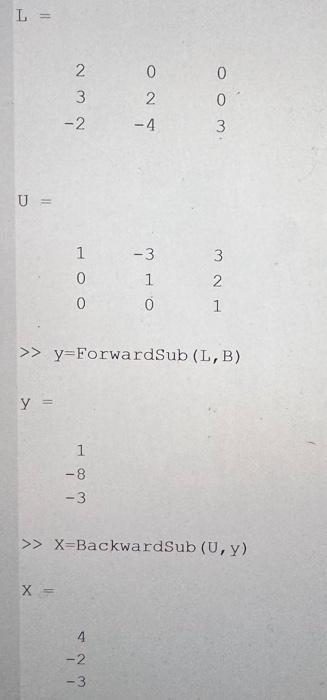 Solved Problem 1: Solve the following set of equations using | Chegg.com