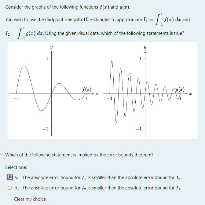 Solved Which of the following statement is implied by the | Chegg.com