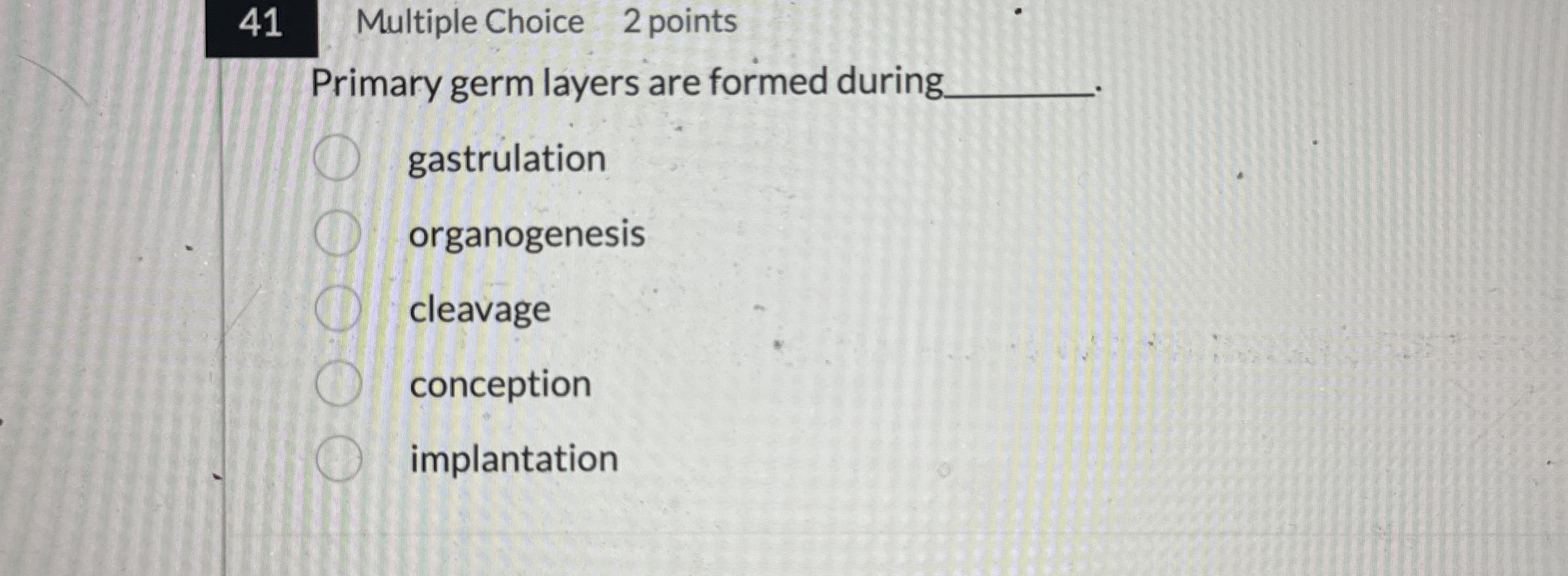 Solved 38Multiple Choice 2 ﻿pointsThe gene for normal skin | Chegg.com