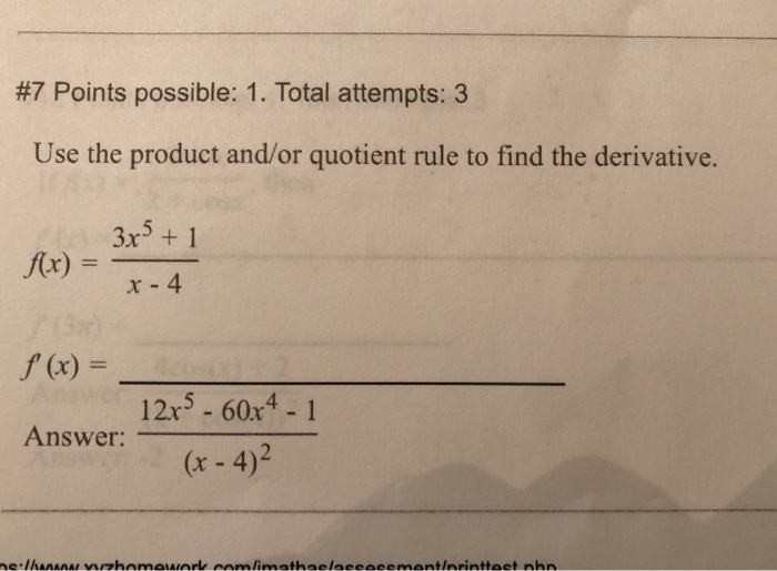 Solved #7 Points possible: 1. Total attempts: 3 Use the | Chegg.com