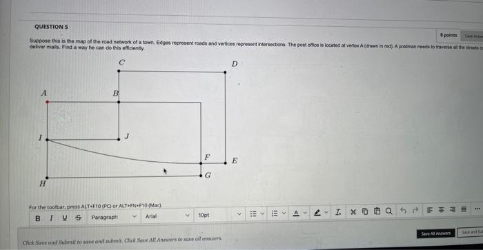Solved delver malis. Find a way he can do this efficiently. | Chegg.com