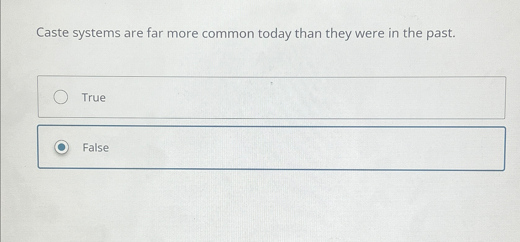 Solved Caste systems are far more common today than they | Chegg.com