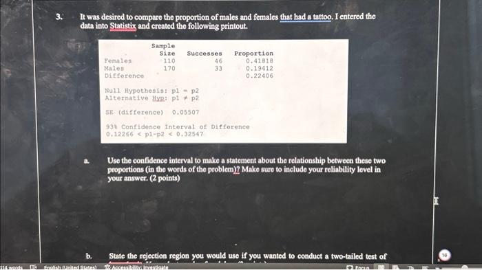 Solved Directions: Fill in the answer to the questions posed | Chegg.com