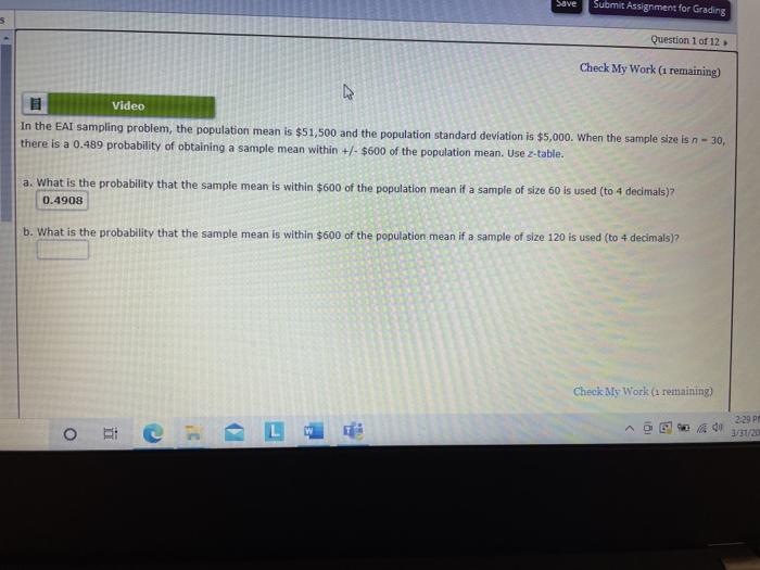 Solved Save Submit Assignment For Grading 5 Question 1 Of 12 0456