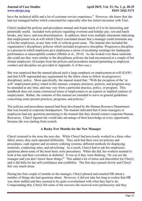 Attached below is a complete case study. On the last | Chegg.com