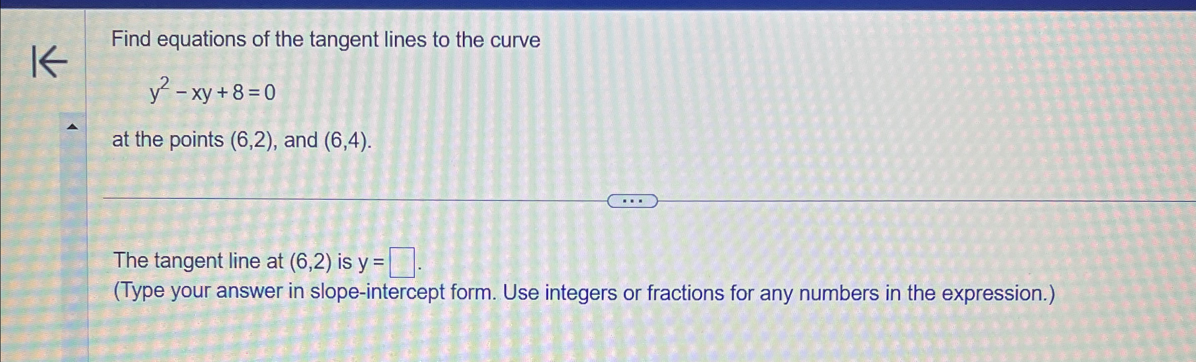 Solved Find equations of the tangent lines to the | Chegg.com