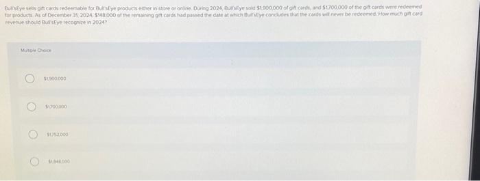 Solved reverue should aufsere iecoghine in 2024 ? Milcle | Chegg.com