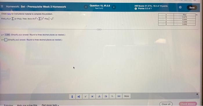 Solved Homework: Set - Prerequisite Week 3 Homework Check | Chegg.com