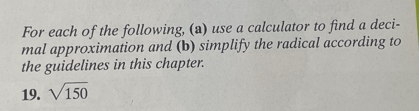 Solved For each of the following, (a) ﻿use a calculator to | Chegg.com