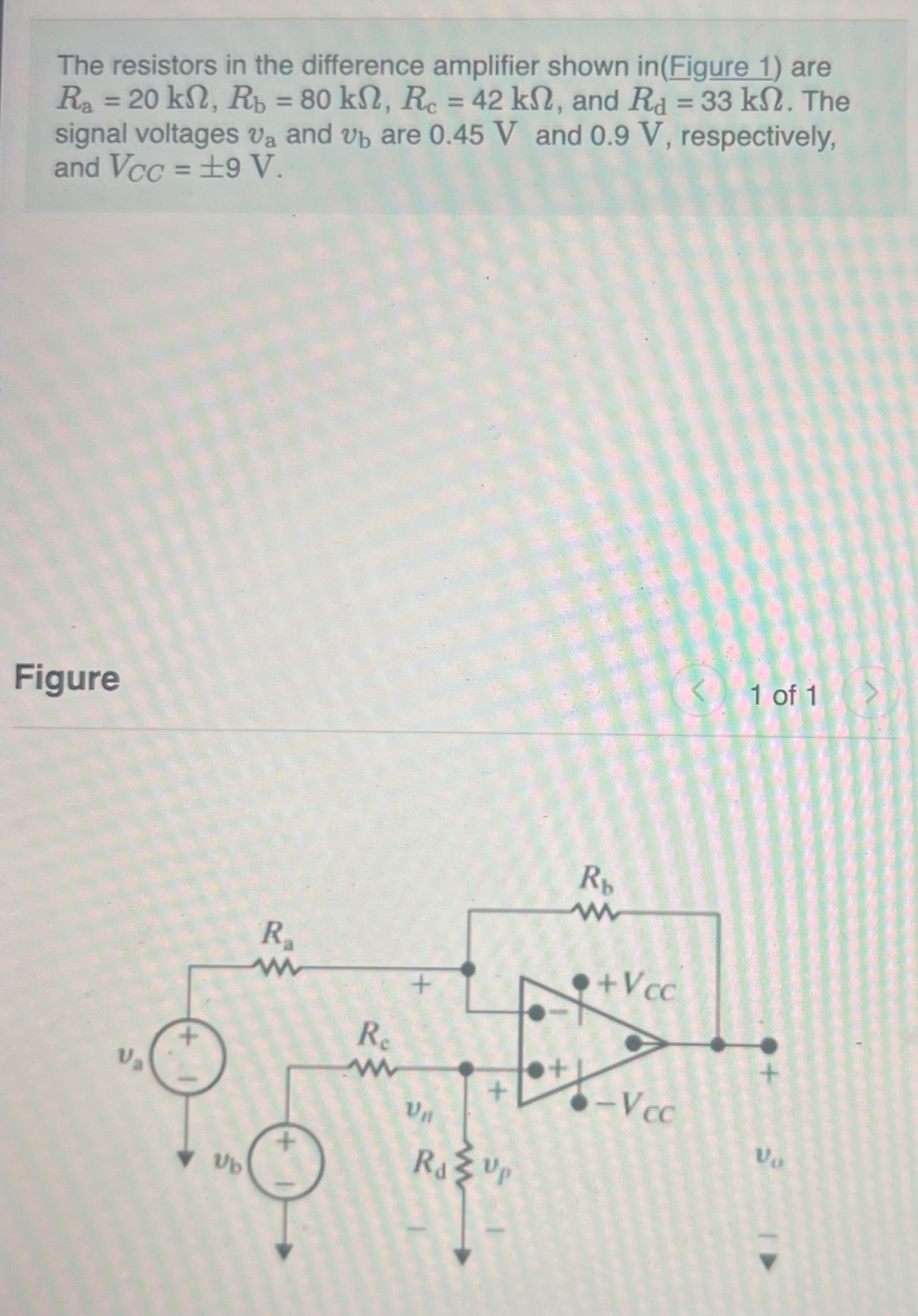 Solved Calculate the resistance seen by the signal source | Chegg.com