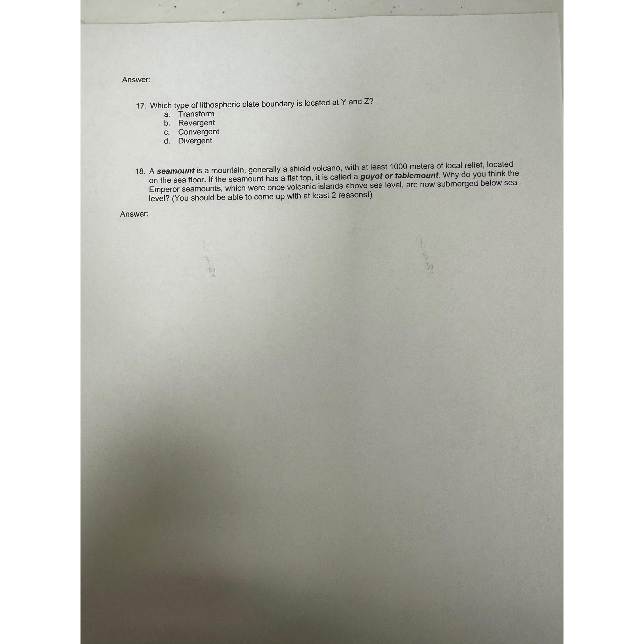 GEOL 1401 ﻿Directions - ﻿LAB 6Objectives: This lab is | Chegg.com