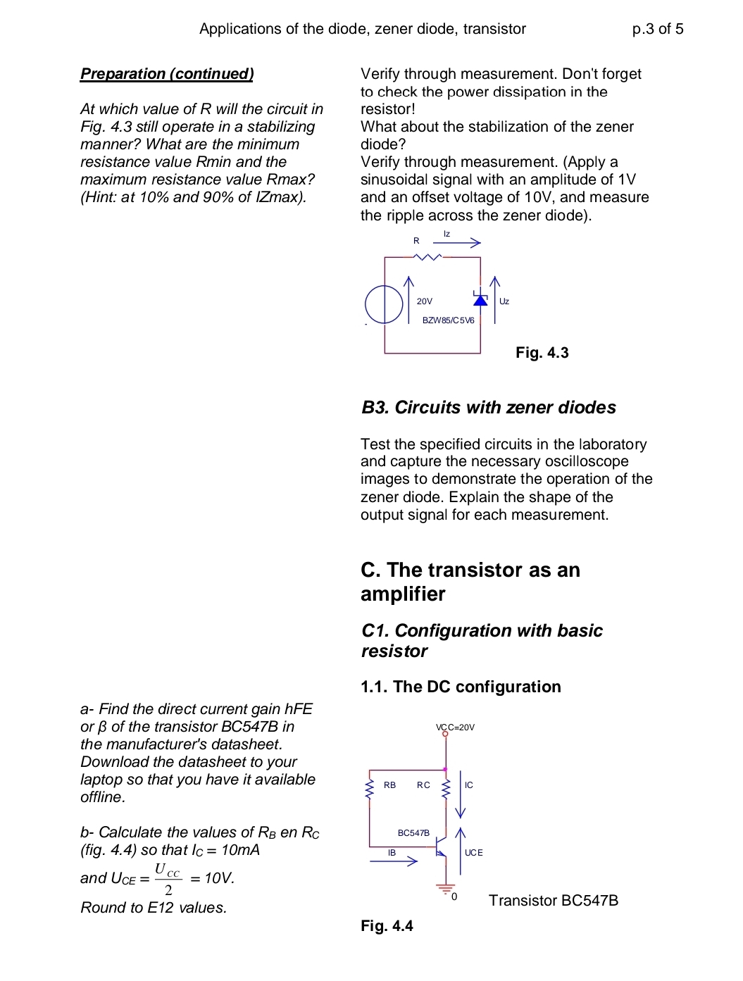 Applications of the diode, zener diode, | Chegg.com