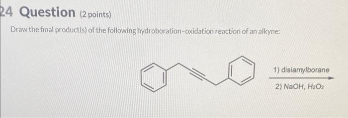 Solved Draw the final product(s) of the following | Chegg.com