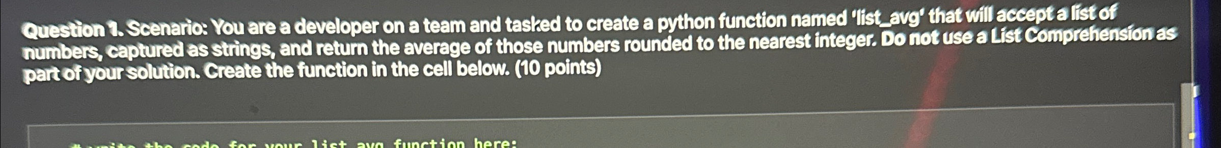 Solved Question 1. ﻿Scenario: You are a developer on a team | Chegg.com