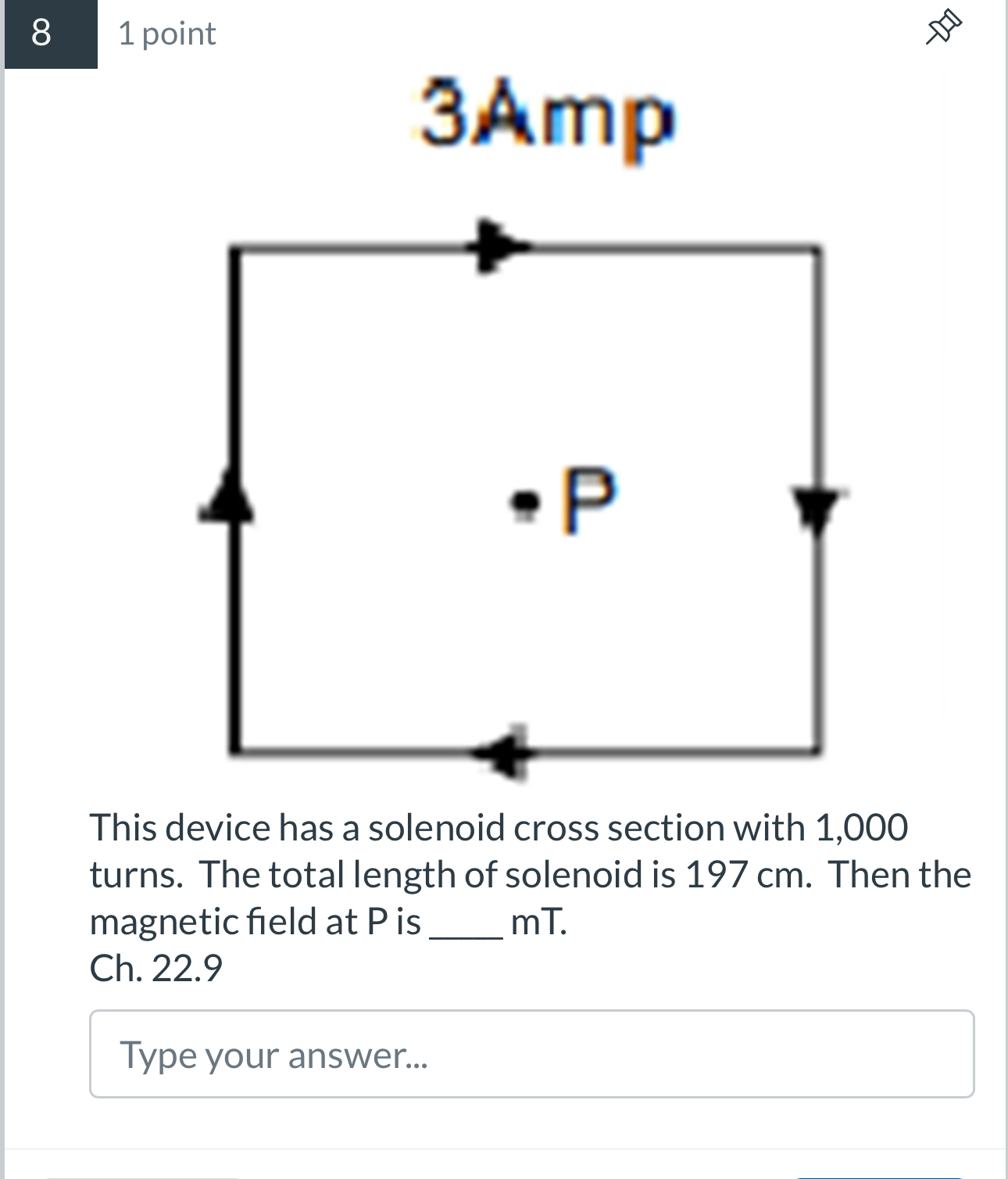Solved 81 ﻿point3ampthis Device Has A Solenoid Cross Section