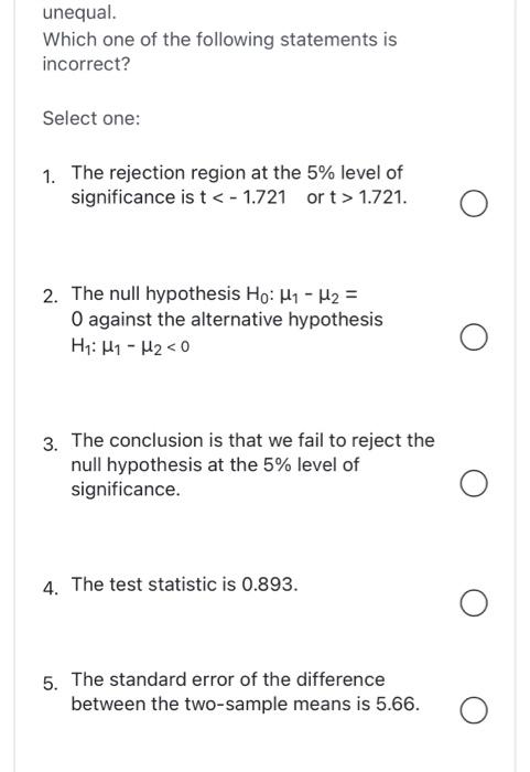 Solved Two independent random samples were drawn from two | Chegg.com
