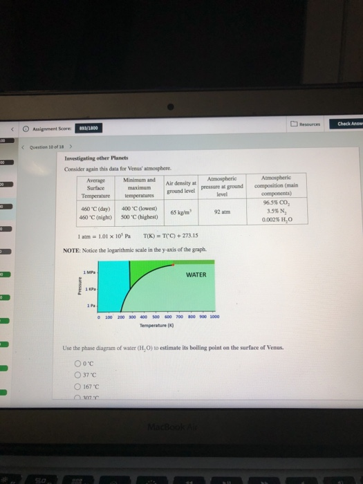 Solved Resources Check Answ O Assignment Score: aa/800 | Chegg.com
